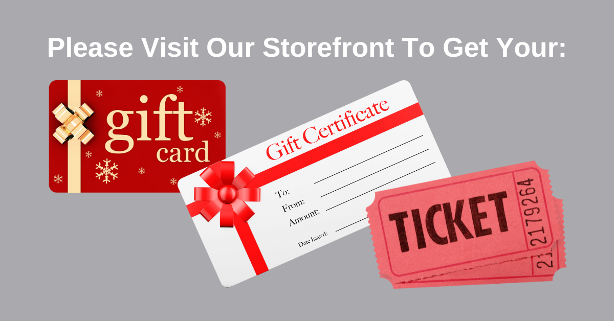 Buy your Electronic eGift Card or Physical Gift Card